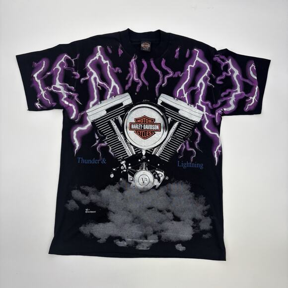 Harley Davidson Lightning Shirt